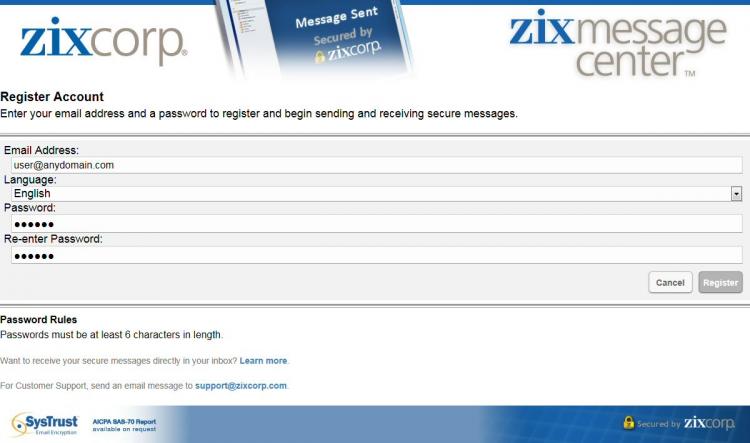 Recipient Experience - ZixCorp | ZixAware