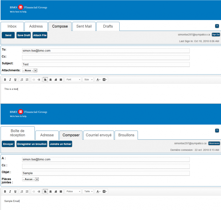 Sending Encrypted Email - BMO Financial Group | ZixAware